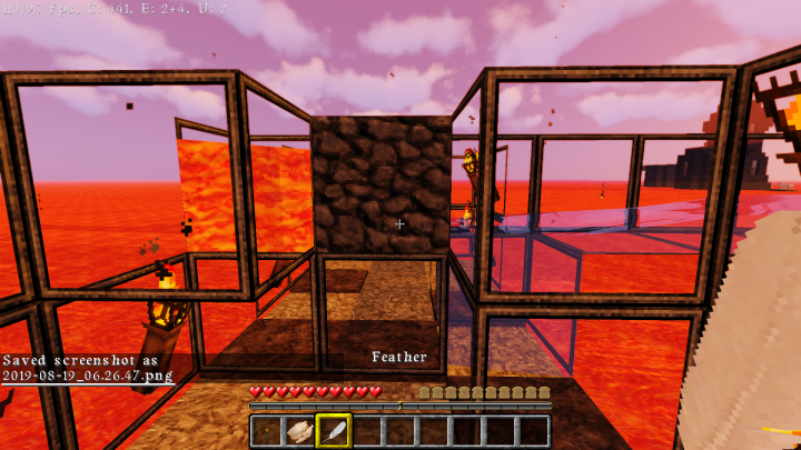 floor is lava advanced survival, end of the world Minecraft Map