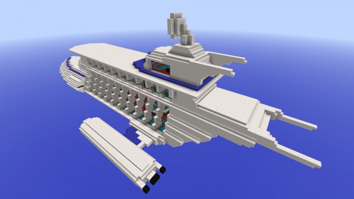 Lady Luck (Lando Calrissian) | SoroSuub 3000 Luxury Yacht Minecraft Map