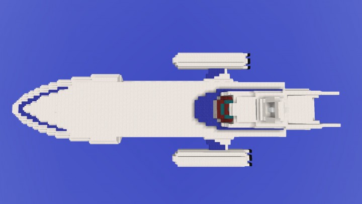 Lady Luck (Lando Calrissian) | SoroSuub 3000 Luxury Yacht Minecraft Map