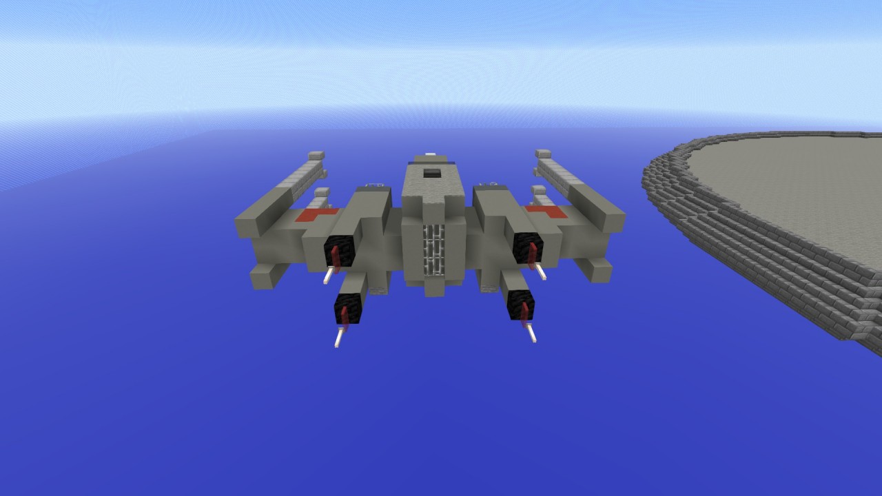 X-wing | Incom T-65B Starfighter Minecraft Map