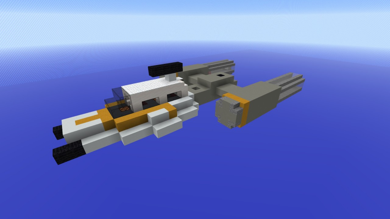 Y-wing | BTL-S3 & BTL-A4 Starfighter Minecraft Map