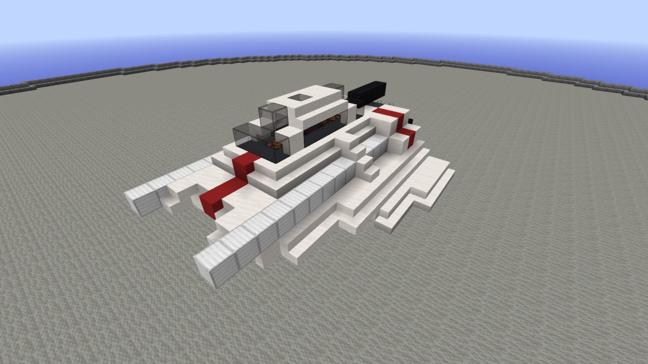 Landspeeder "Snowspeeder" | Incom T-47 Minecraft Map