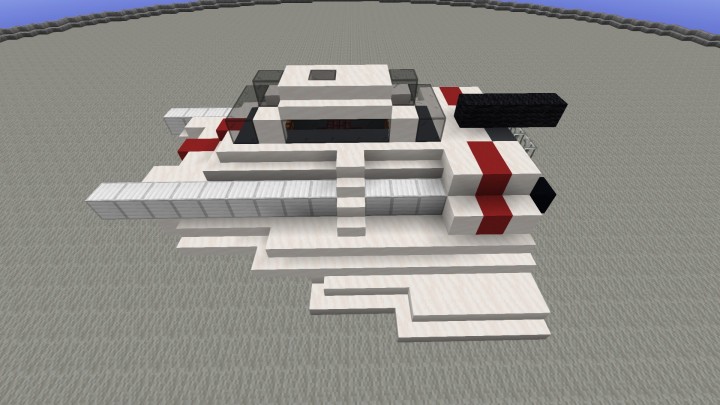 Landspeeder "Snowspeeder" | Incom T-47 Minecraft Map