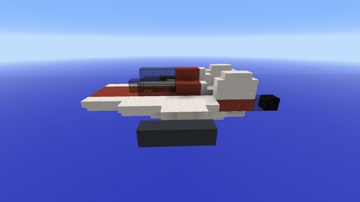 A-wing | RZ-1 Interceptor / Starfighter Minecraft Map