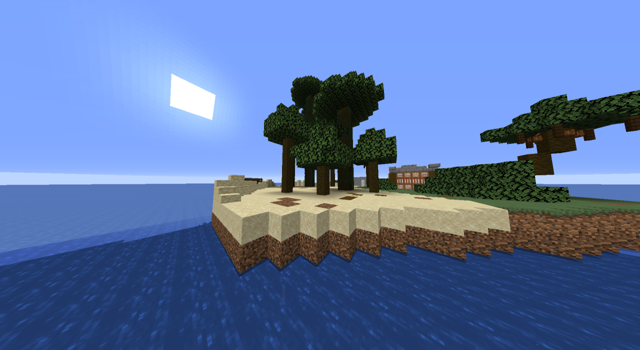 WW2 Small Pacific Island Minecraft Map