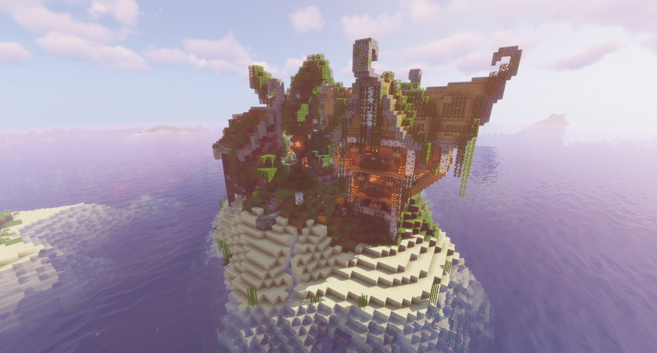 Small Island Village Minecraft Map