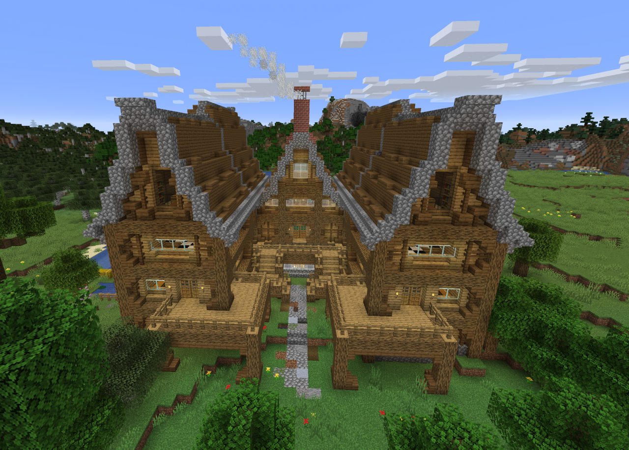 Harley's Hall 2.0 (Fully Furnished) Minecraft Map