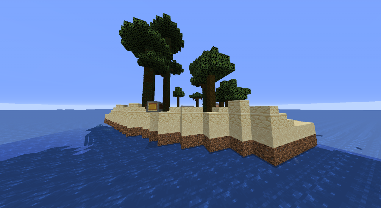 WW2 Small Pacific Island Minecraft Map