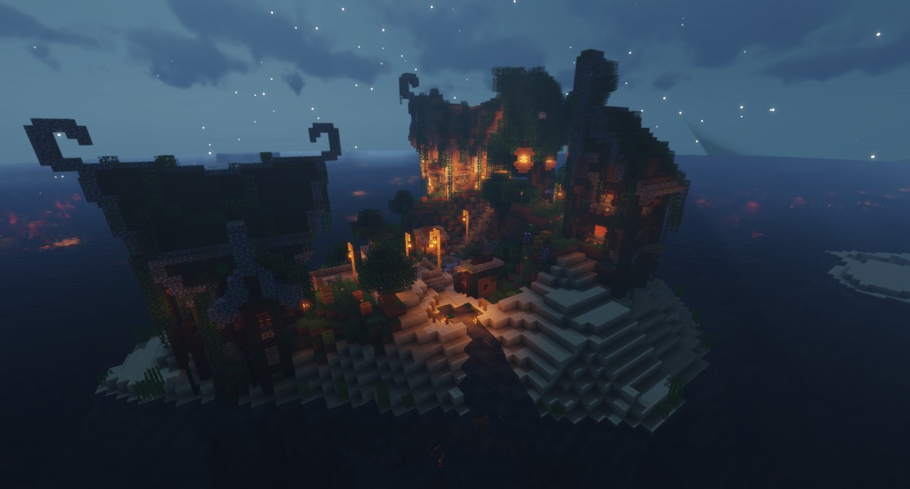 Small Island Village Minecraft Map