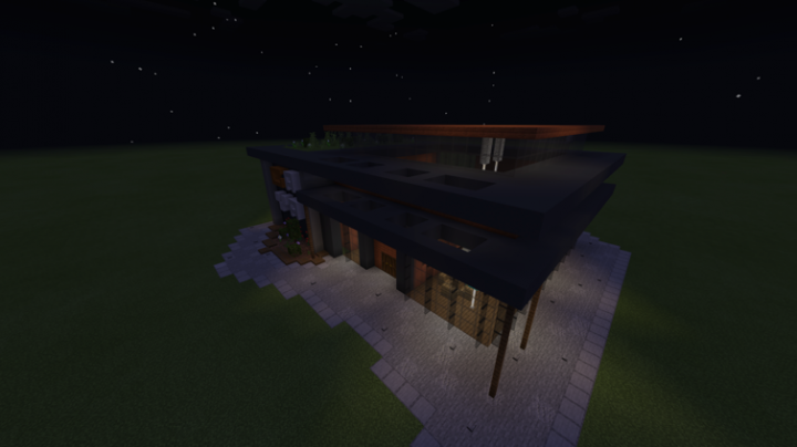 Gava modern restaurant Minecraft Map