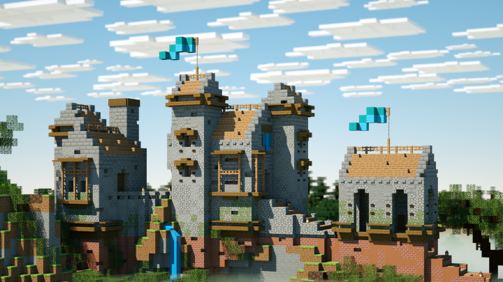 Just a Small and Cute Castle! Minecraft Map