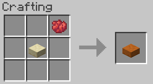 Red Sand and Sandstone Crafting Minecraft Data Pack