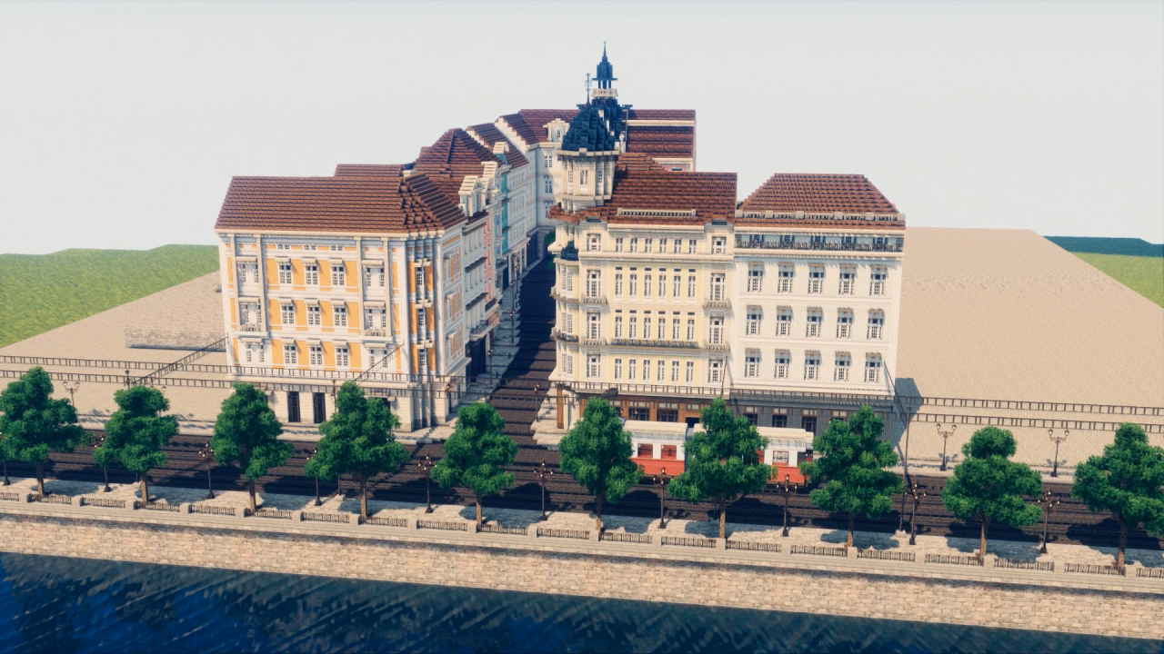 Project Altcraft: Central European Cityscapes Minecraft Map
