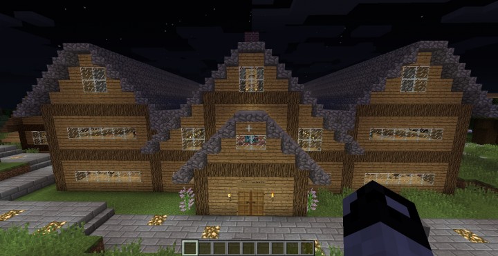 Harley's Hall 2.0 (Fully Furnished) Minecraft Map