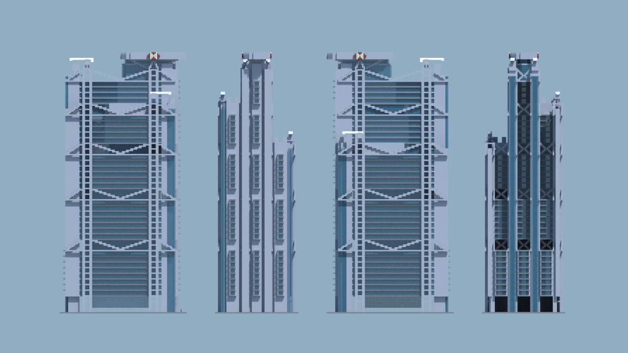 HSBC Main Building Minecraft Map