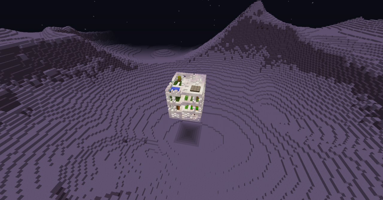 Hypercube schematic Minecraft Map