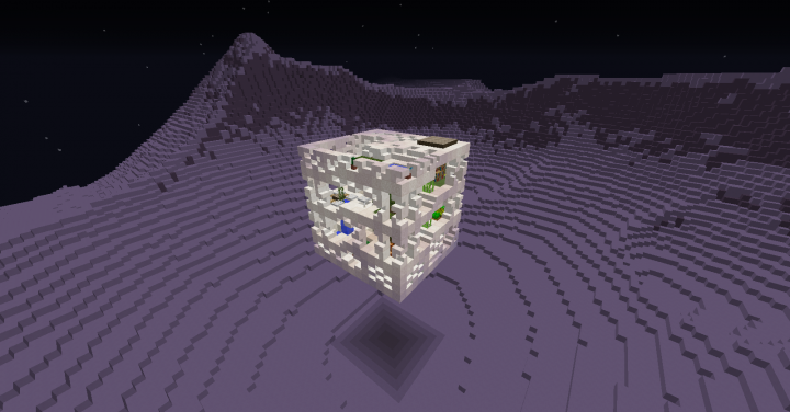 Hypercube schematic Minecraft Map