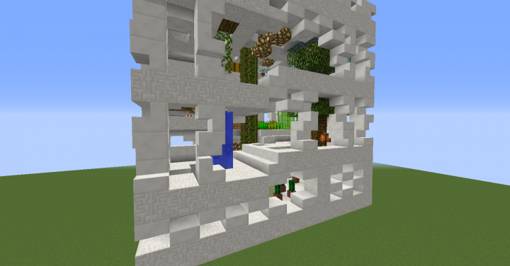 Hypercube schematic Minecraft Map