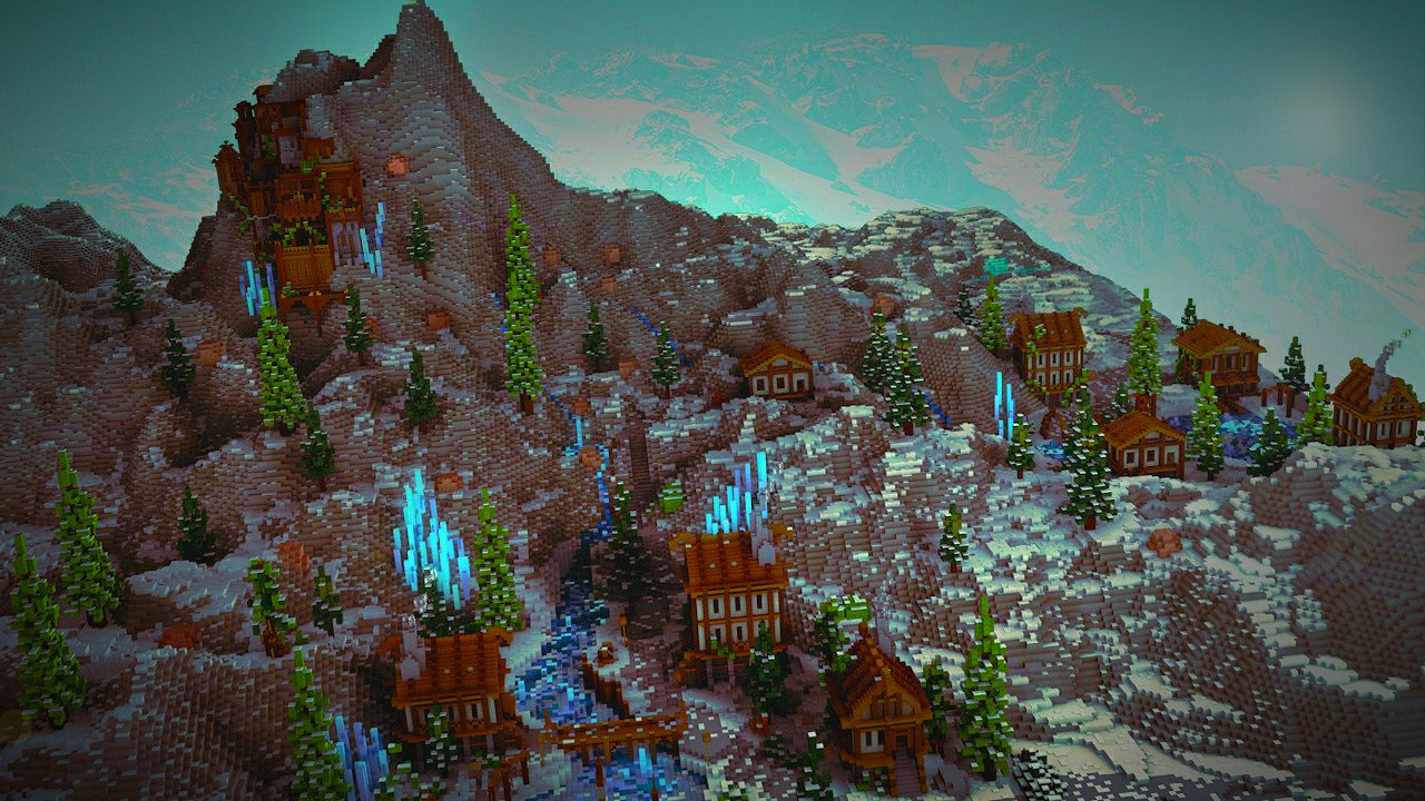 Icelandic Snow Utopia- Snjótopp Minecraft Map