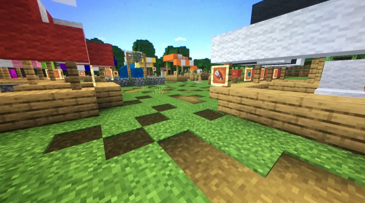 Village+ (Set 1) [Market, Blacksmith, Hotel] Minecraft Map