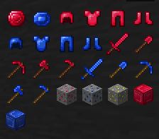 Ruby + Sapphire (& Experience Ore) Minecraft Mod