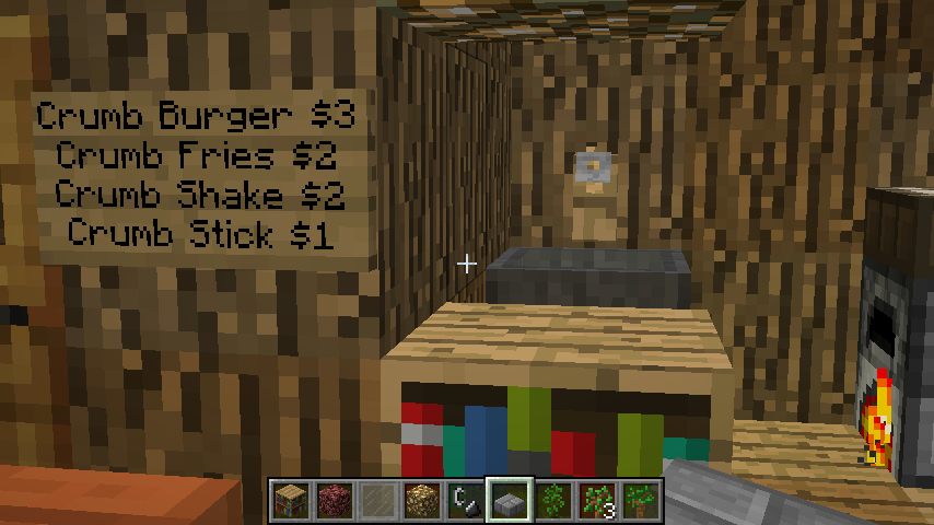 The Trusty Slab and The Crumb Basket Minecraft Map