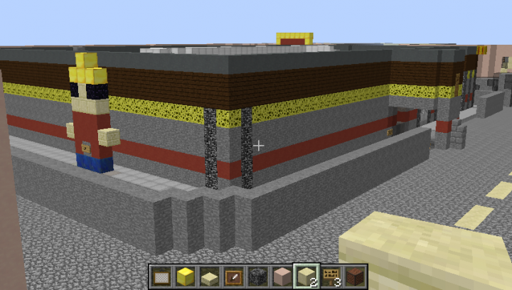 Duke burger from Duke Nukem 64 Minecraft Map
