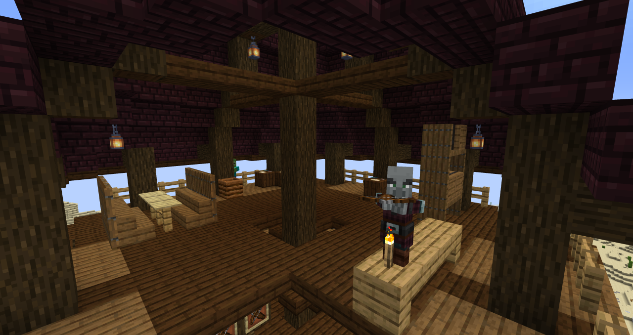 Villager Outpost Transformation Minecraft Map