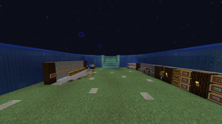 Drained Ocean Base Minecraft Map