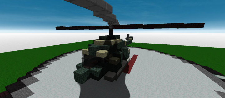 Simple Helicopter Minecraft Map