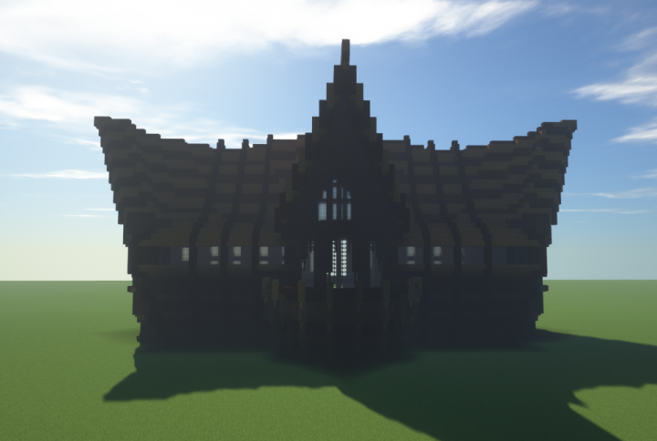 Fantasy style Ancient house Minecraft Map