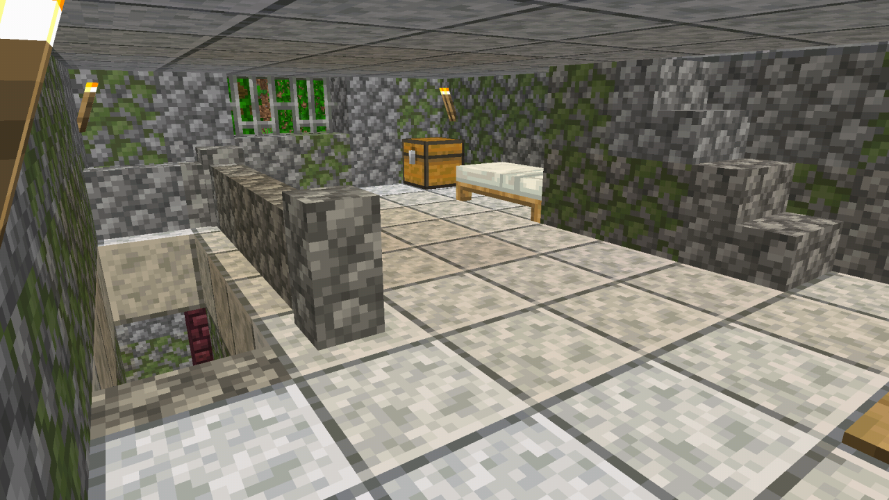 Tree-tops & Temples MCBE survival build Minecraft Map