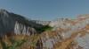 WorldMachine & WorldPainter Mountain range Minecraft Map