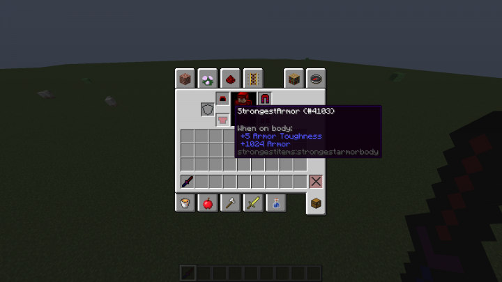 Strongest Tools And Armors Mod By DarkPK v1.1 Minecraft Mod