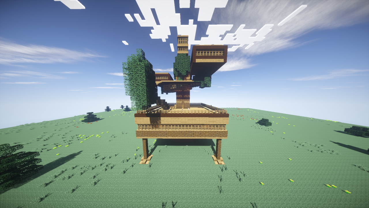 Tree House - Casa Del Árbol Minecraft Map