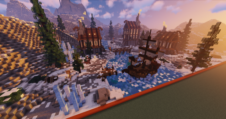 Icelandic Snow Utopia- Snjótopp Minecraft Map