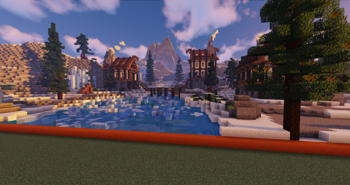 Icelandic Snow Utopia- Snjótopp Minecraft Map