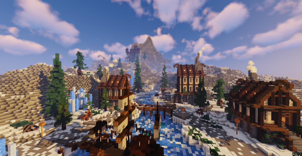 Icelandic Snow Utopia- Snjótopp Minecraft Map