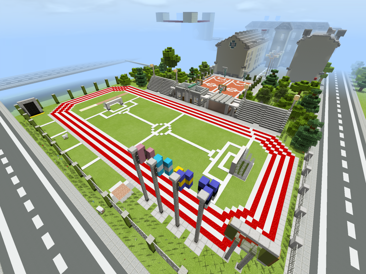 Tallinn Gymnasium/High school Minecraft Map