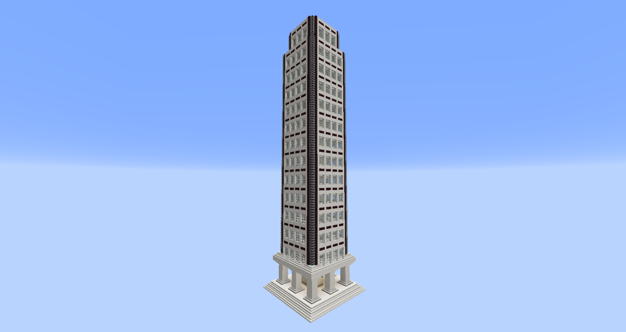 Sky High (High-Rise Building) Minecraft Map