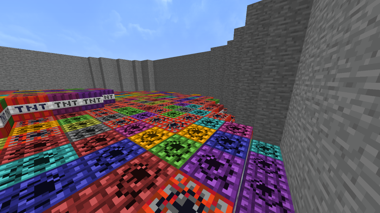 Alternate Rainbow TNT Add-On pack Minecraft Texture Pack