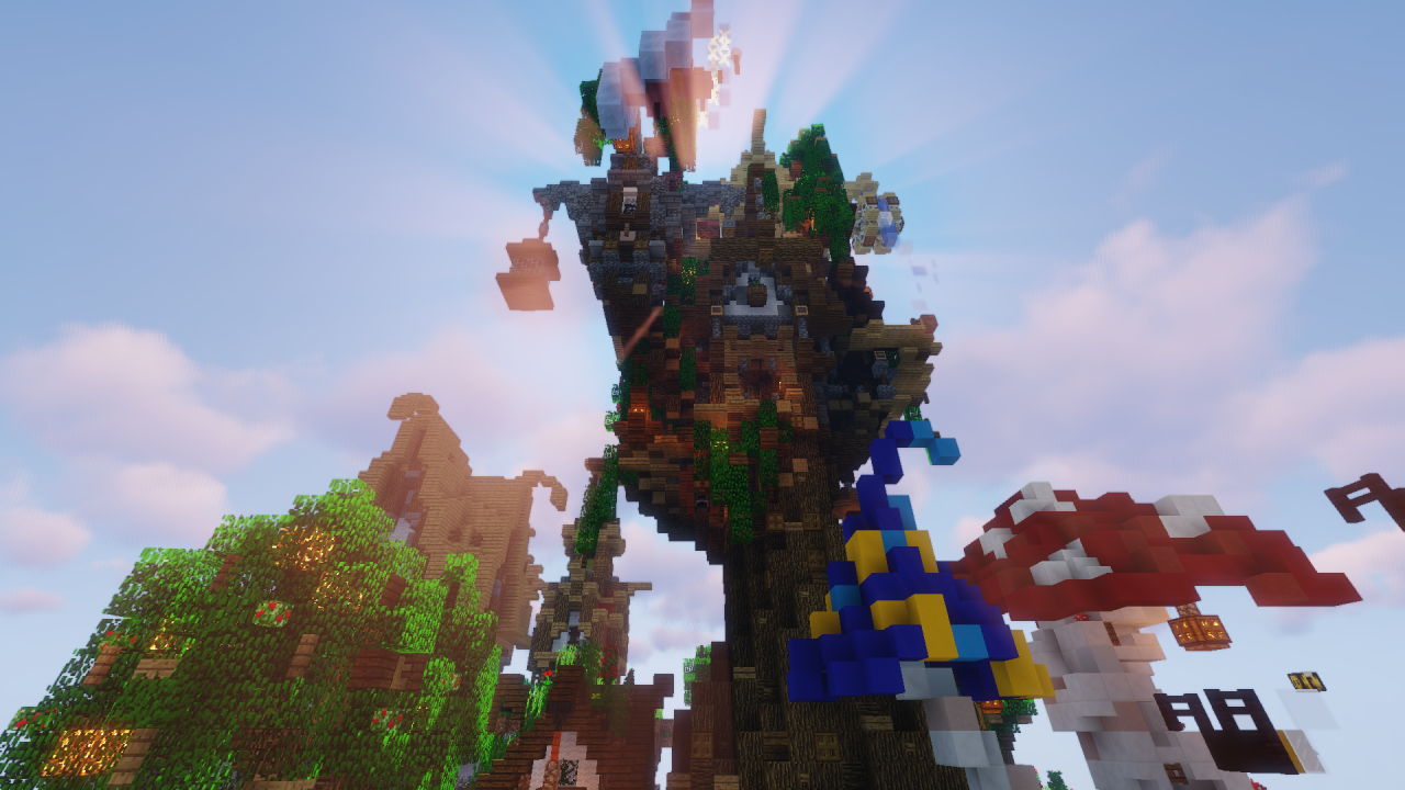 Fantasy Tree Plot Minecraft Map