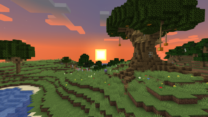 mega-tree treehouse [OLD] Minecraft Map