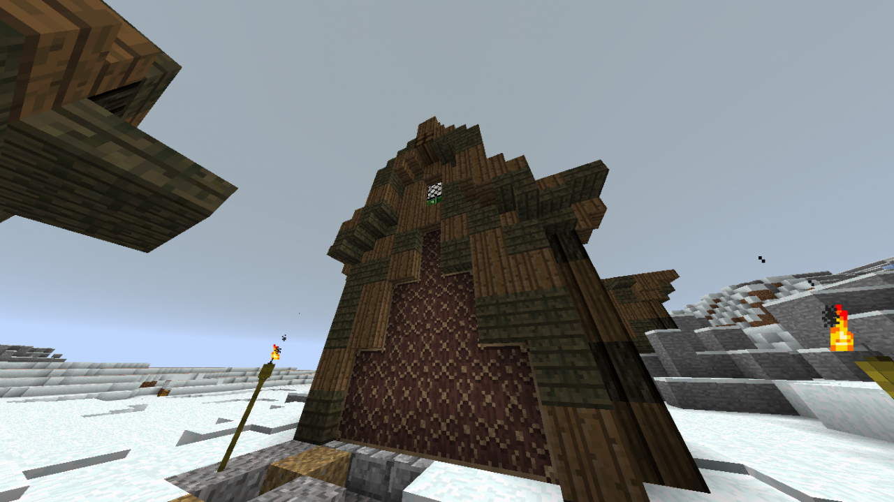 Lossoth Town (Modded) Minecraft Map