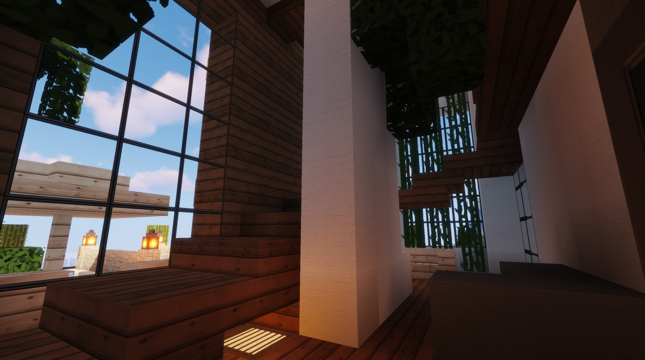 Realistic Modern Beach House Minecraft Map