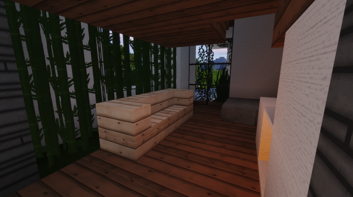 Realistic Modern Beach House Minecraft Map