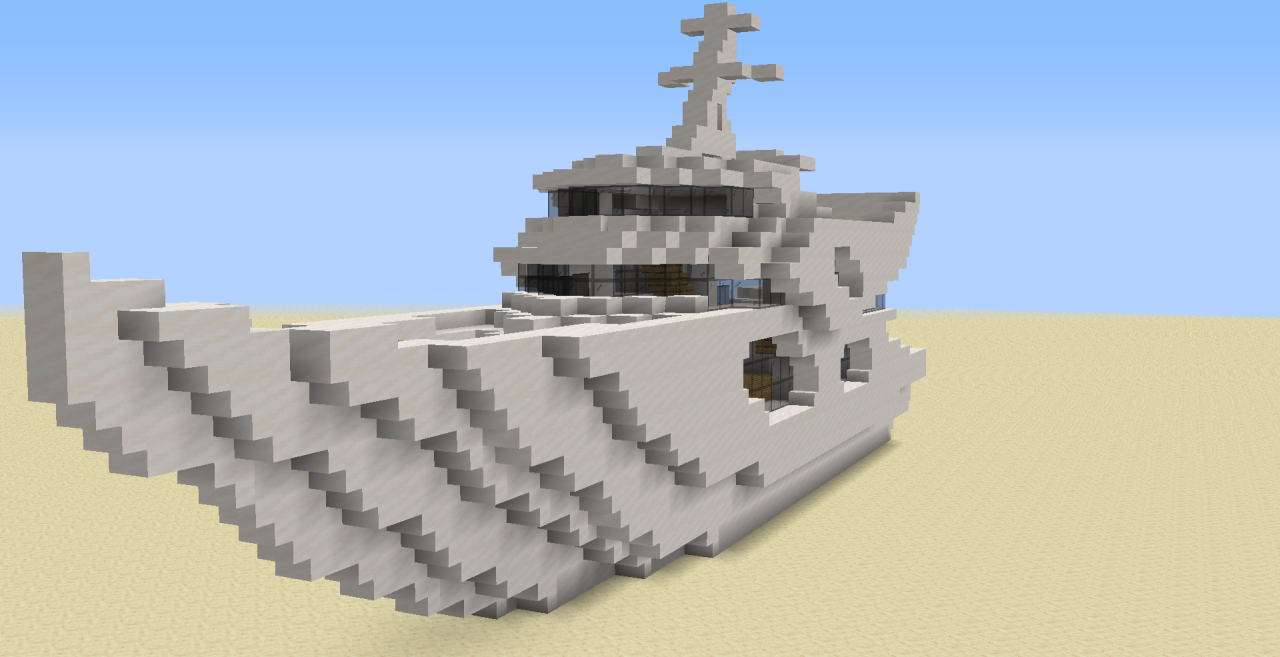 Modern Yacht Minecraft Map