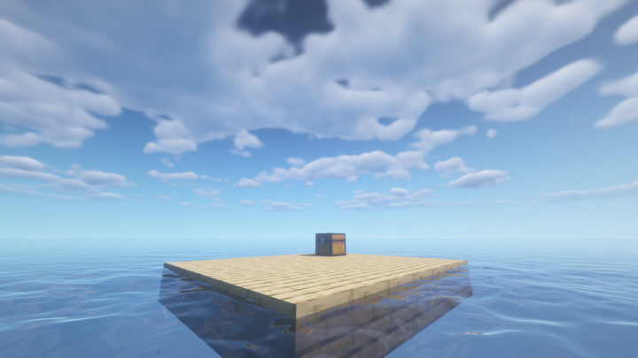 Raft (HARDCORE SURVIVAL!) Minecraft Map