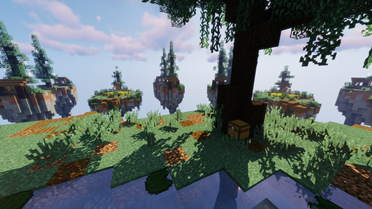 Lost Temple Ruin SkyWars Minecraft Map