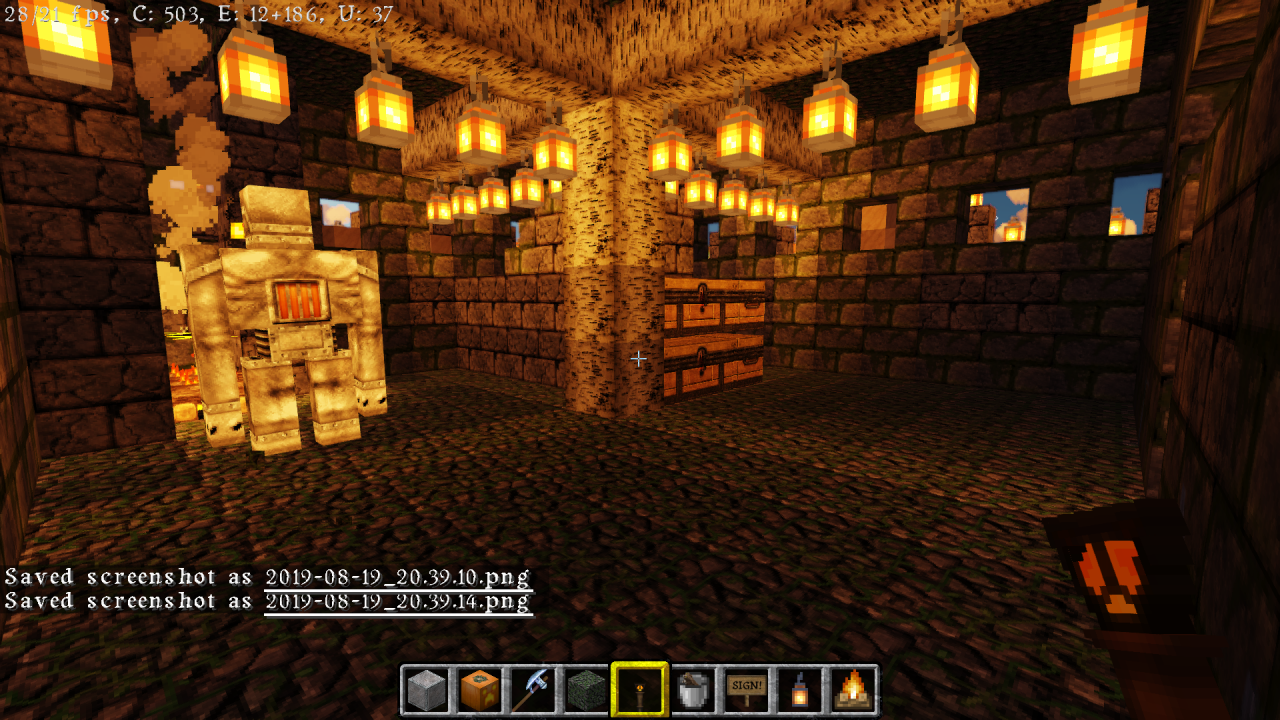 endless flat earth desert with walled kingdom Minecraft Map